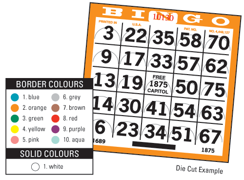 PUSHOUT BINGO PAPER - 750 CARDS – Bazaar & Novelty