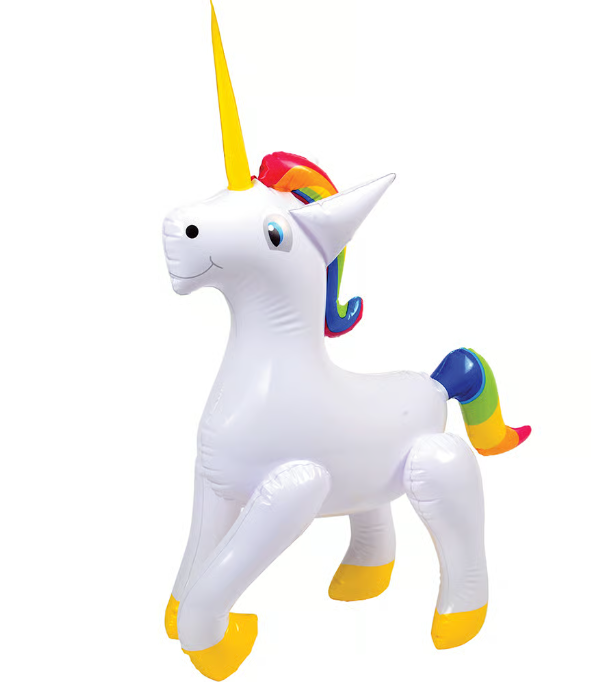Unicorn - Inflatable 21" – Bazaar & Novelty