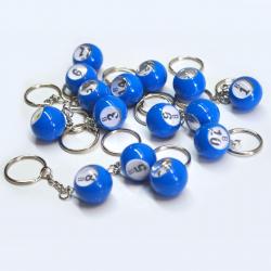 Key Chain–Bingo Ball–Colors vary–20mm – Bazaar & Novelty